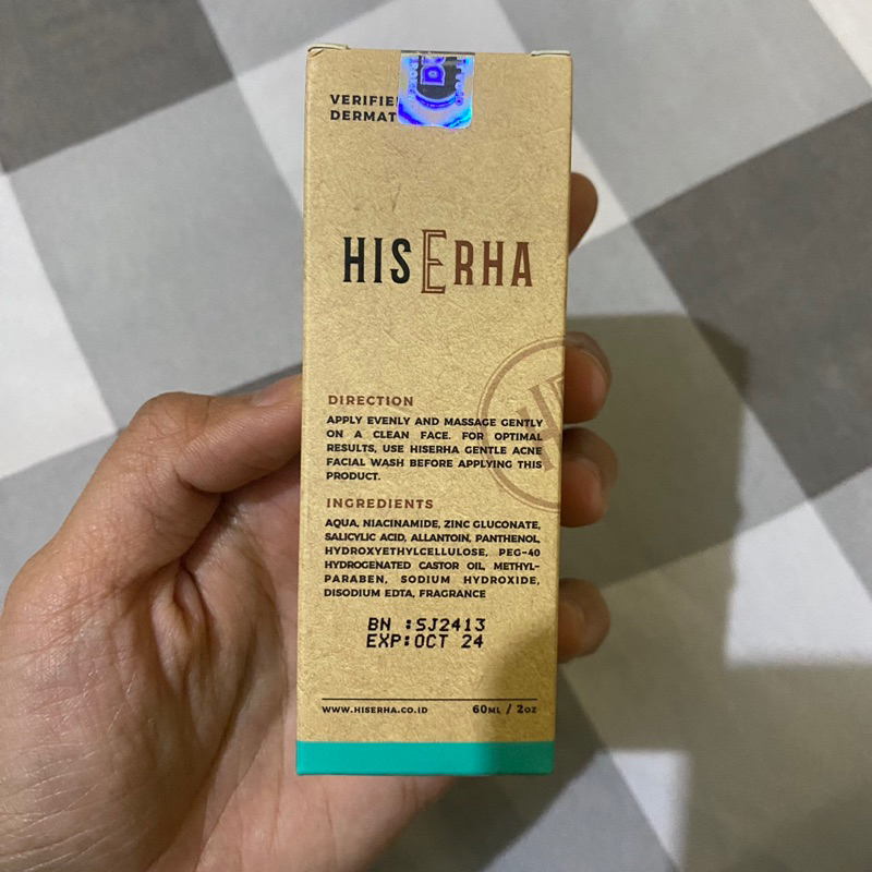 Jual HIS ERHA Gentle Acne Essence All In One with Zinc Gluconate ...