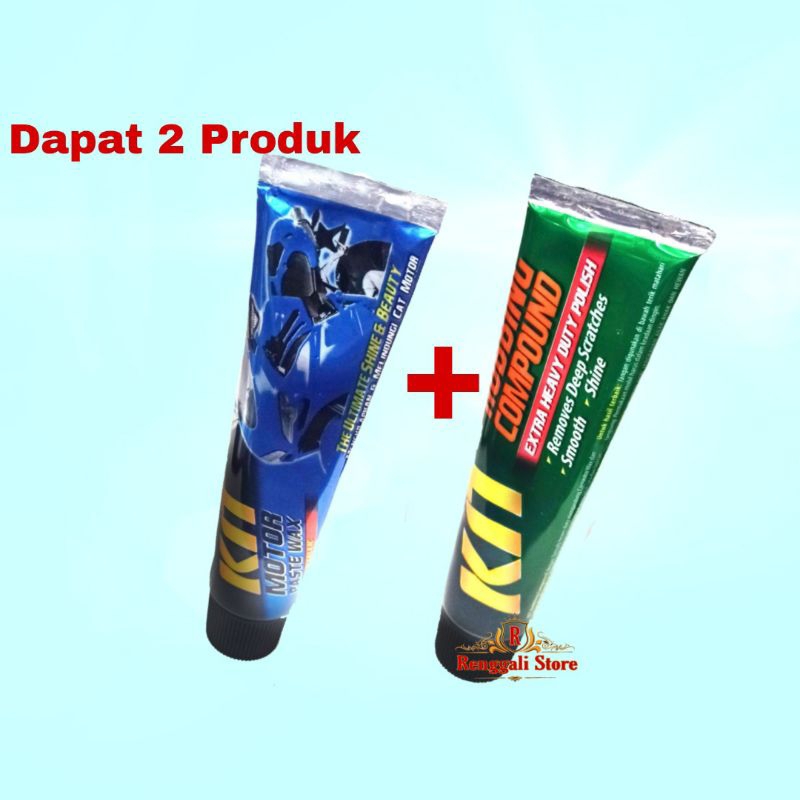 Jual Paket kit Rubbing compound+Kit Paste Wax Metallic-2 Produk ...
