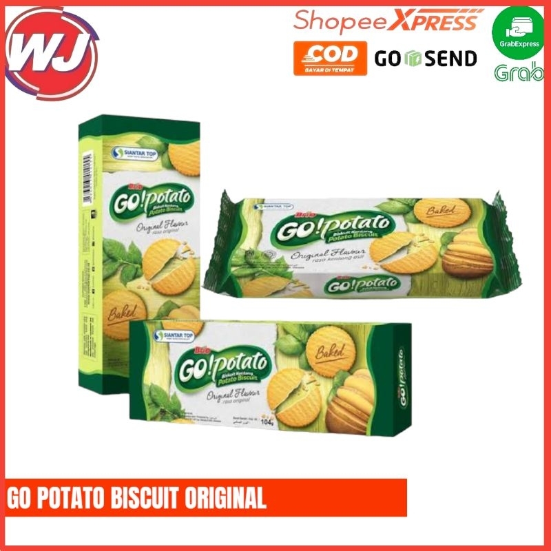 Jual BRIO GO!POTATO BISCUIT ORIGINAL | Shopee Indonesia