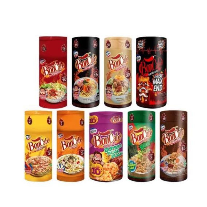 Jual BON CABE SAMBAL TABUR & NORI LEVEL 2 LEVEL 10| LEVEL 15| LEVEL 30 ...