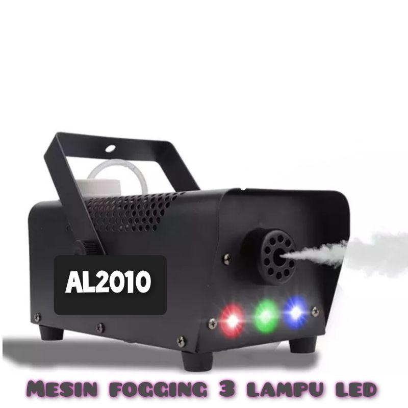 Jual mesin asap 3 led RGB 600watt | Shopee Indonesia