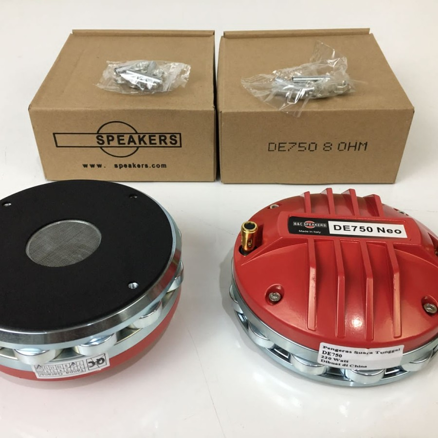 Jual DRIVER TWEETER B&C DE750 DE 750 SPOLL 3IN NEODYUM NEO TWETER B&C ...