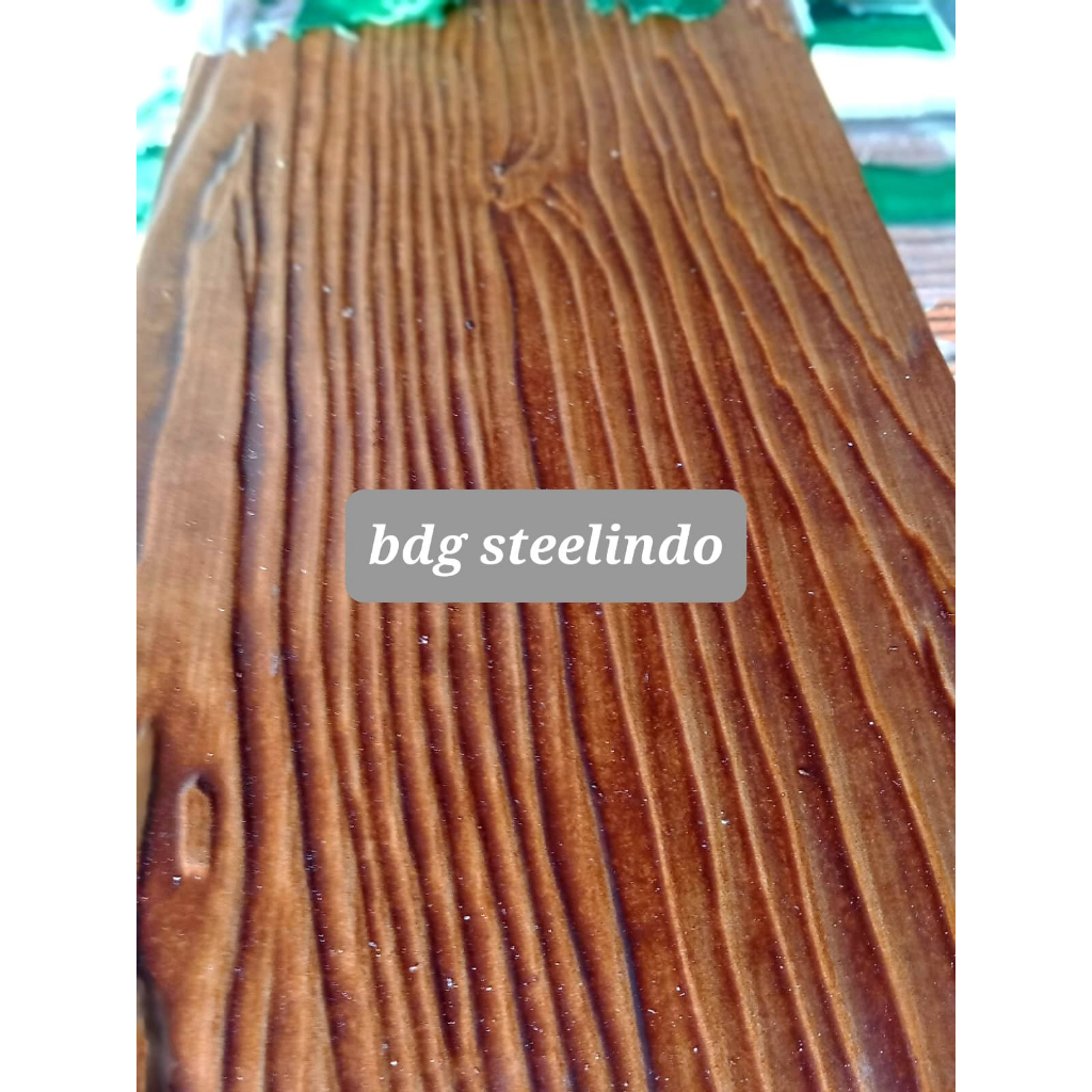 Jual Lisplank Corak Kayu JATI 20 cm x 3 m / Woodplank / Lisplang ...