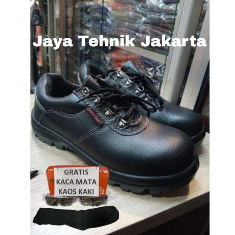 Jual Sepatu Safety Cheetah 7012 H Original / Sepatu Safety Kerja Proyek ...