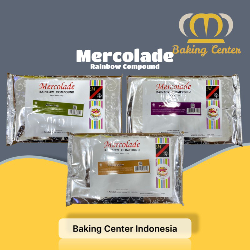 Jual Mercolade Rainbow Chocolate - Coklat Warna Mercolade Repack 250gr ...