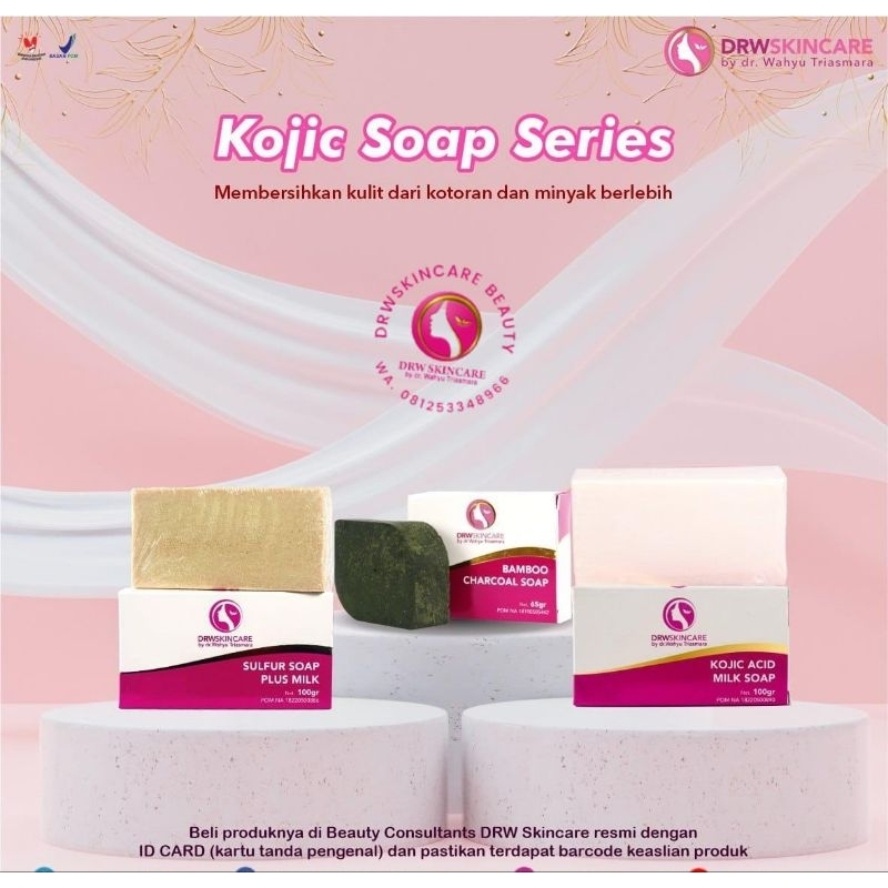 Jual SABUN KOJIC ACID MILK SOAP / SULFUR SOAP BRIGHTENING / BAMBOO ...
