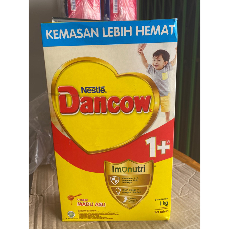 Jual PROMO Nestle Dancow 1+ 1000gr 1kg Rasa Madu EXP 2025 | Shopee ...