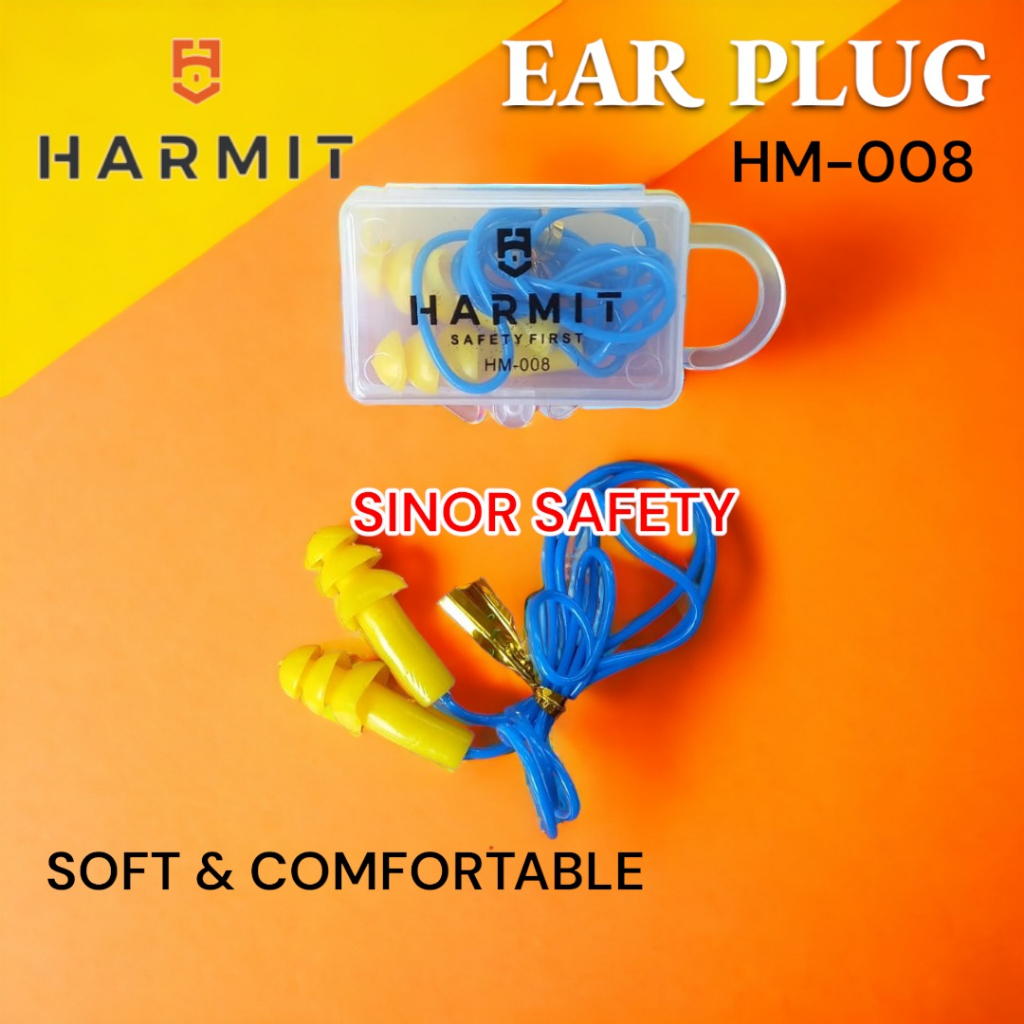 Jual Earplug Ultrafit Penutup Telinga Ear plug HARMIT | Shopee Indonesia