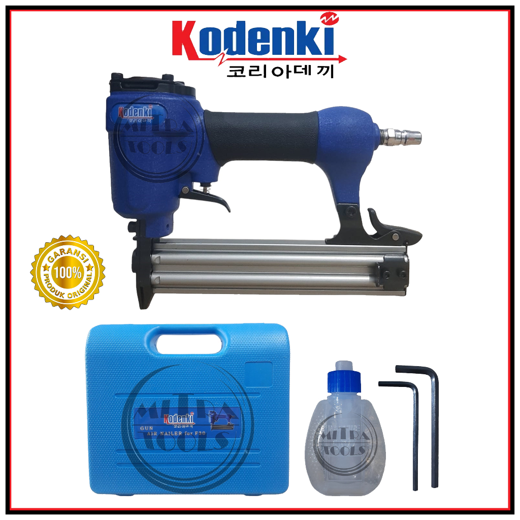 Jual KODENKI F30MO Air Nailer / Mesin Paku Tembak Angin F 30 Mesin Staples Angin / Stapler Gun F ...