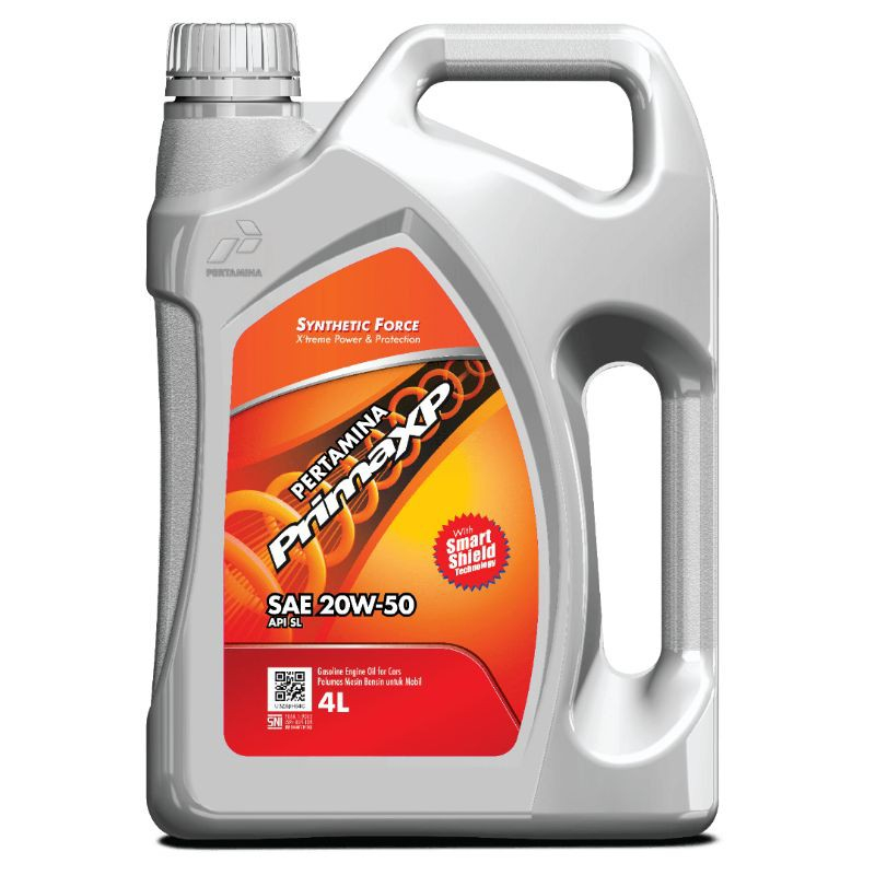 Jual Oli Mesin Galon 4L Prima XP 4 Liter SAE 20W-50 API SL | Shopee Indonesia