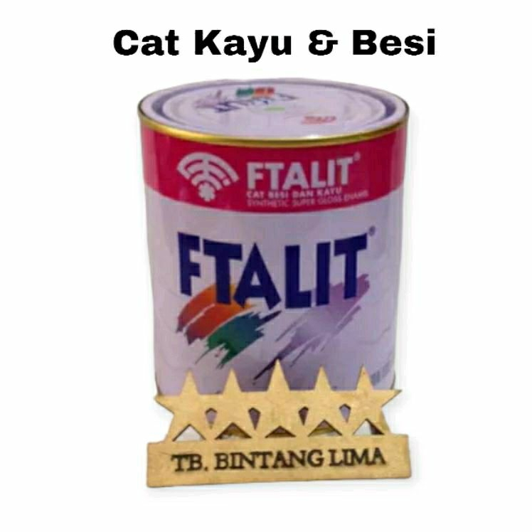 Jual Cat FTALIT 1kg - Cat minyak kayu besi / PROMO FTALIT KEMASAN LAMA ...