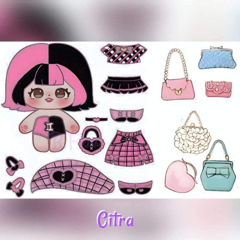 Jual Paper Doll Boneka Kertas Viral | Shopee Indonesia