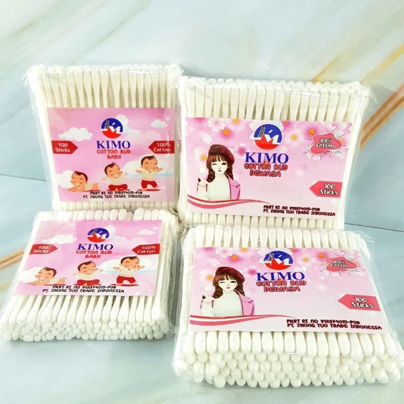 Jual Cutton Bud Baby & Dewasa Cutton Bud Kimo isi 40/pack | Shopee ...