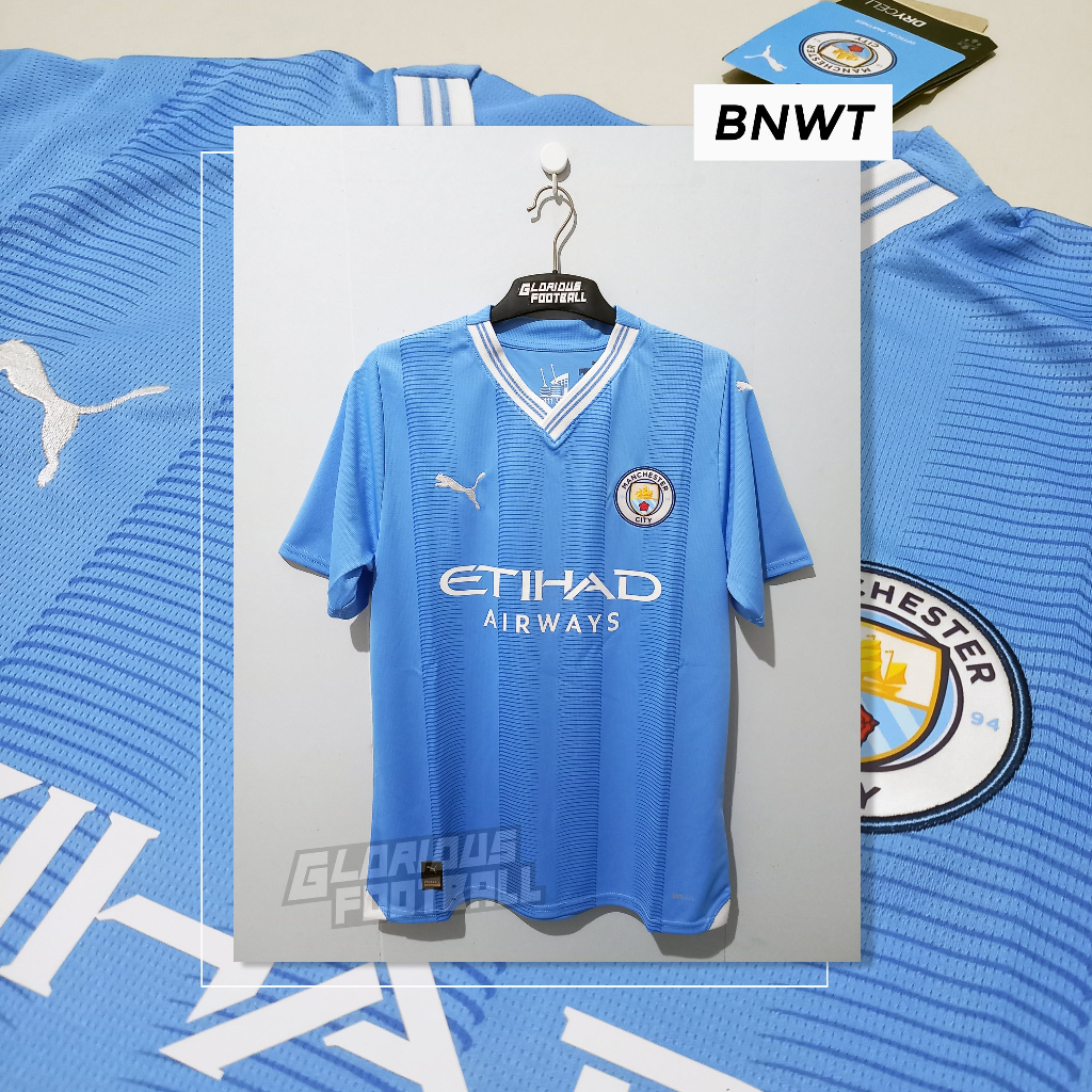 Jual Jersey Original Man City Home 2023/2024 BNWT - 770438-01 | Shopee ...