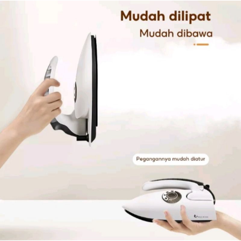 Jual setrika portable mini travel han river setrika lipat setrika ...