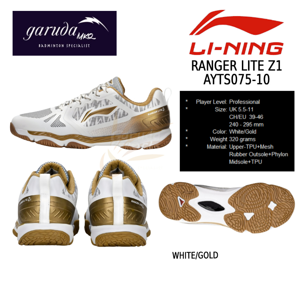Jual SEPATU BADMINTON LINING RANGER LITE Z1 / LINING RANGER Z1 / RANGER ...