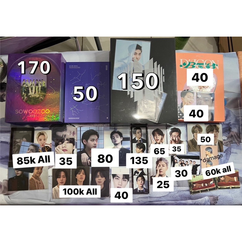 Jual [READY INA OFFICIAL SPECIAL LIVE SHOPEE ] PHOTOCARD BTS - RM JIN ...