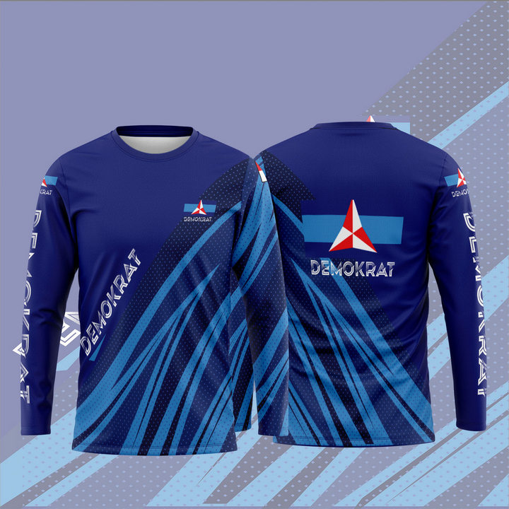 Jual baju kaos demokrat kaos baju partai biru demokrat semua bisa jadi ...