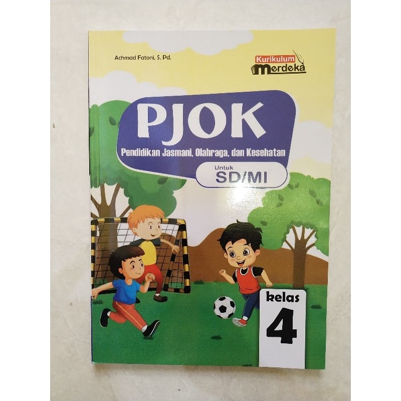 Jual PJOK untuk SD/MI kelas 4| semester 1&2| kurikulum merdeka| wkj | Shopee Indonesia