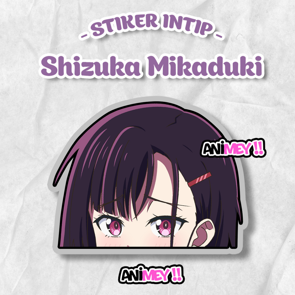 Jual Stiker Intip Shizuka Mikadoki / Sticker Anime Waterproof | Shopee ...