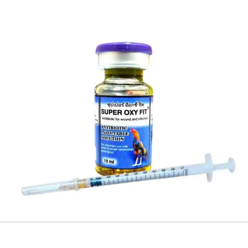 Jual SUPER OXY FIT INJEKSI 10ML OBAT INFEKSI CRD BATUK NGOROK PILEK ...