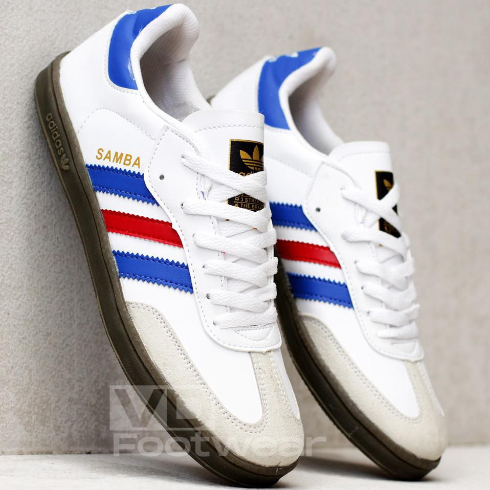 Jual Adidas Samba OG White Black Sol Gum / Sneakers Pria Original ...