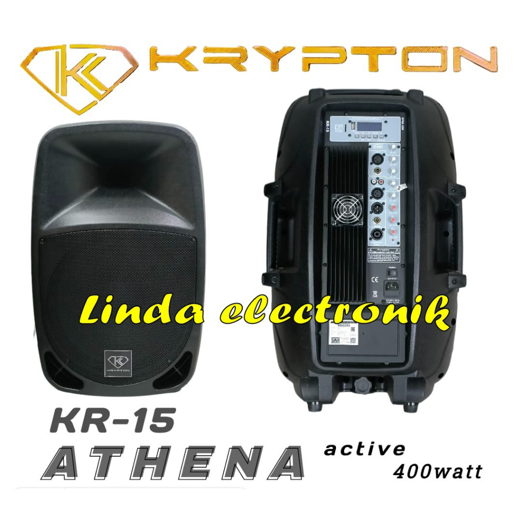 Jual speaker aktif krypton kr 15 athena krypton athena kr15 2 buah ...