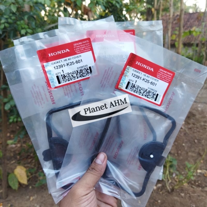 Jual AHM 12391-K25-601 Karet Gasket Cylinder Head Cover Beat Pop Eco Street Scoopy Vario 110 eSP ...