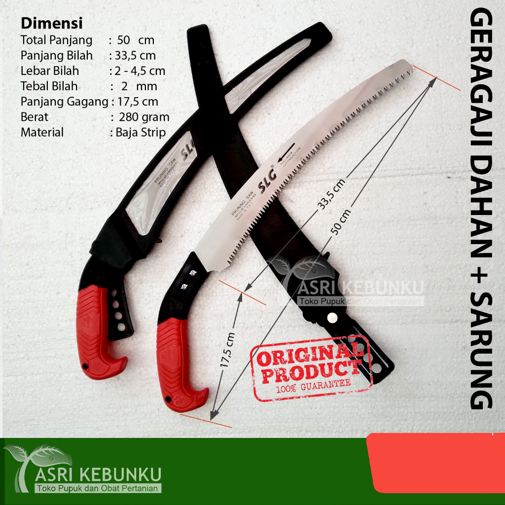Jual Gergaji Dahan , Kopi, Bonsai dan Pangkas Pohon Bilah Lengkung 13 Inch+ Sarung | Shopee ...
