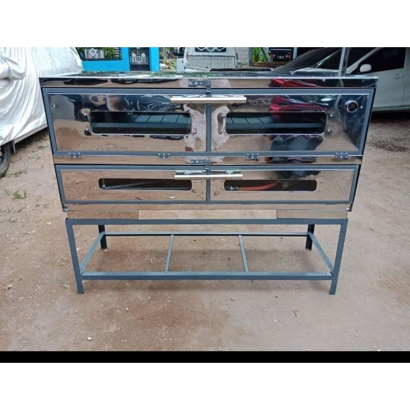 Jual Oven Gas 200x55x70cm Stenliess / Oven Gas stenliess 2 meter / Oven ...
