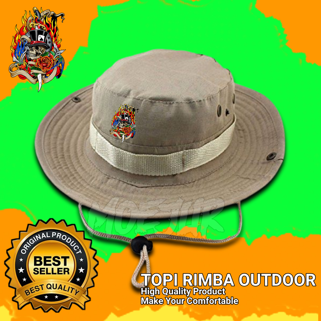 Jual Topi Gunung Rimba Outdoor Hutan Pria Wanita Gambar Animasi Joker ...