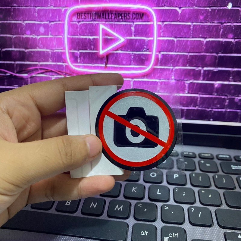 Jual sticker cutting dilarang memfoto/dilarang membawa kamera helm ... Jual sticker cutting dilarang memfoto/dilarang membawa kamera helm ...