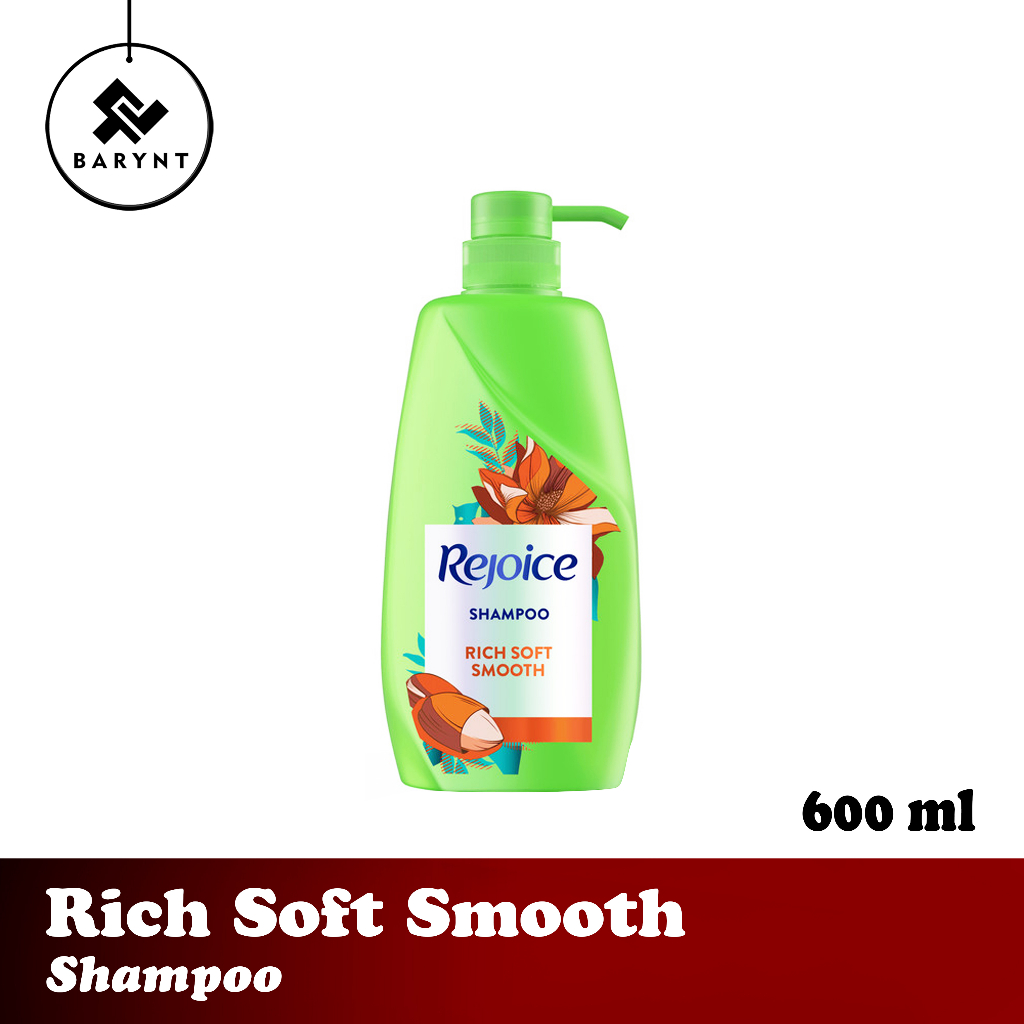 Jual Rejoice Shampoo Rich Soft Smooth 600 ml Halus Lembut | Shopee Indonesia