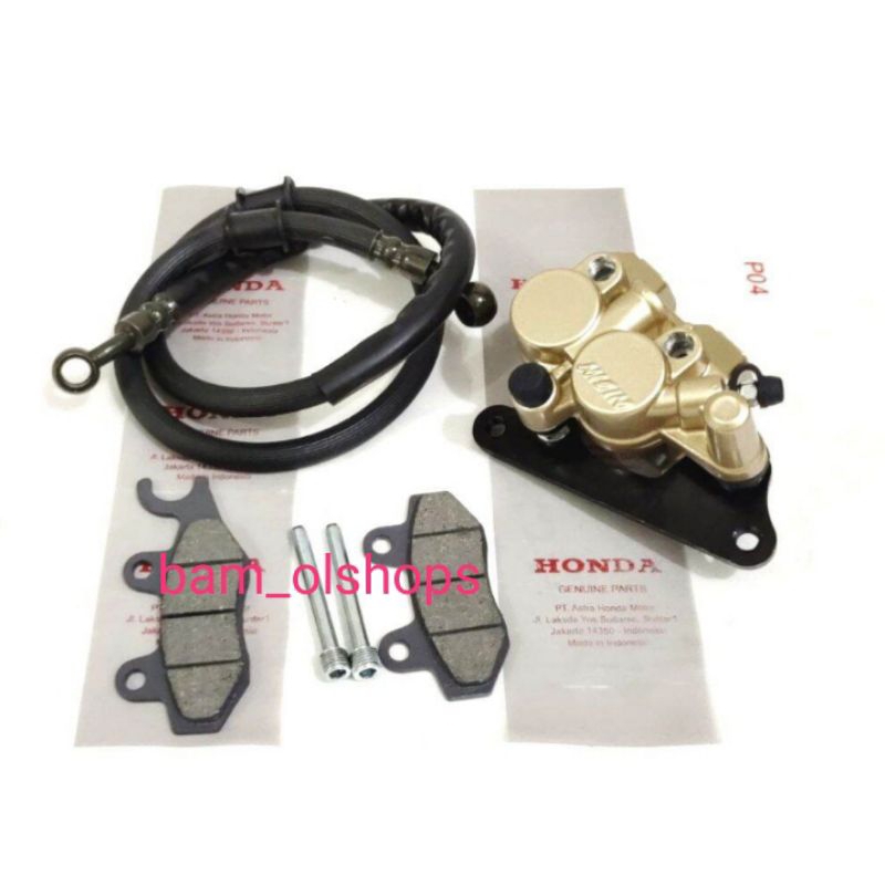 Jual selang rem depan+Kaliper depan Honda Supra X,Supra fit lama,Revo lama,karisma,Supra X 125 ...
