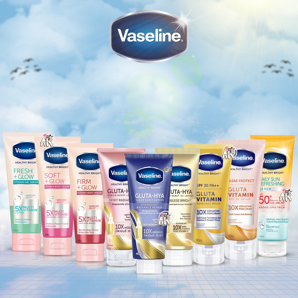 Jual VASELINE HAND BODY SERUM SERIES ( READY ALL VARIAN ) | Shopee ...