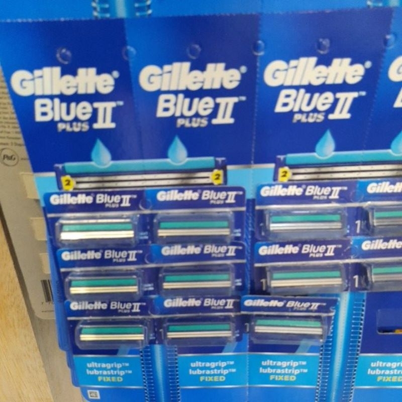 Jual Gillette 2 Blue plus(alat cukur buat semua jenis rambut) tajam dan ...