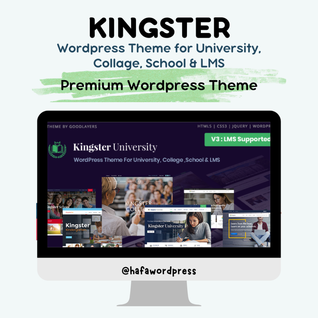 Jual Kingster – LMS Education For University, College & School + Bonus ...