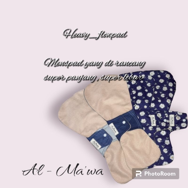 Jual Paket Menspad Heavy Flowpad Al-mawa Pembalut Kain Pembalut Masa Kini Pembalut Ramah ...