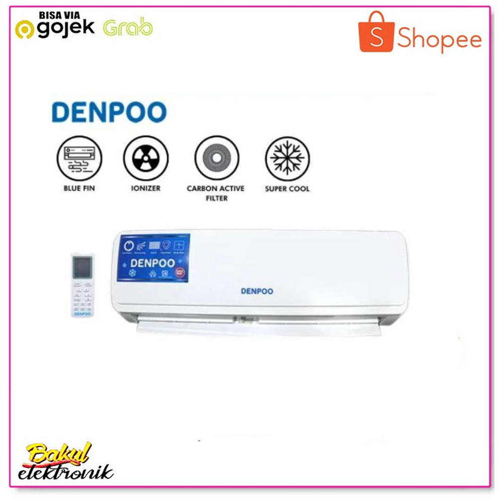 Jual AC DENPOO 1/2 PK + Pemasangan DENPOO DDS05 CTL | Shopee Indonesia