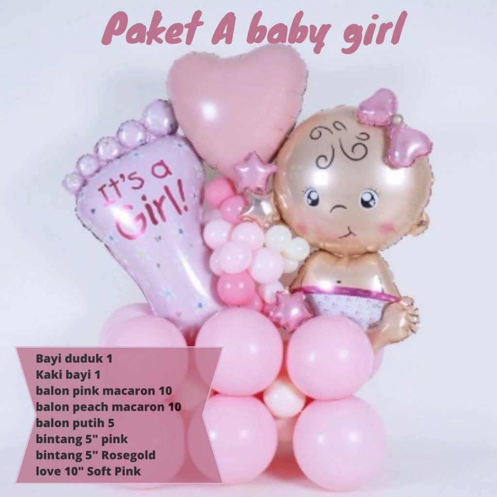 Jual Paket Hemat Balon Karakter Baby Tebal Berkualitas | Shopee Indonesia