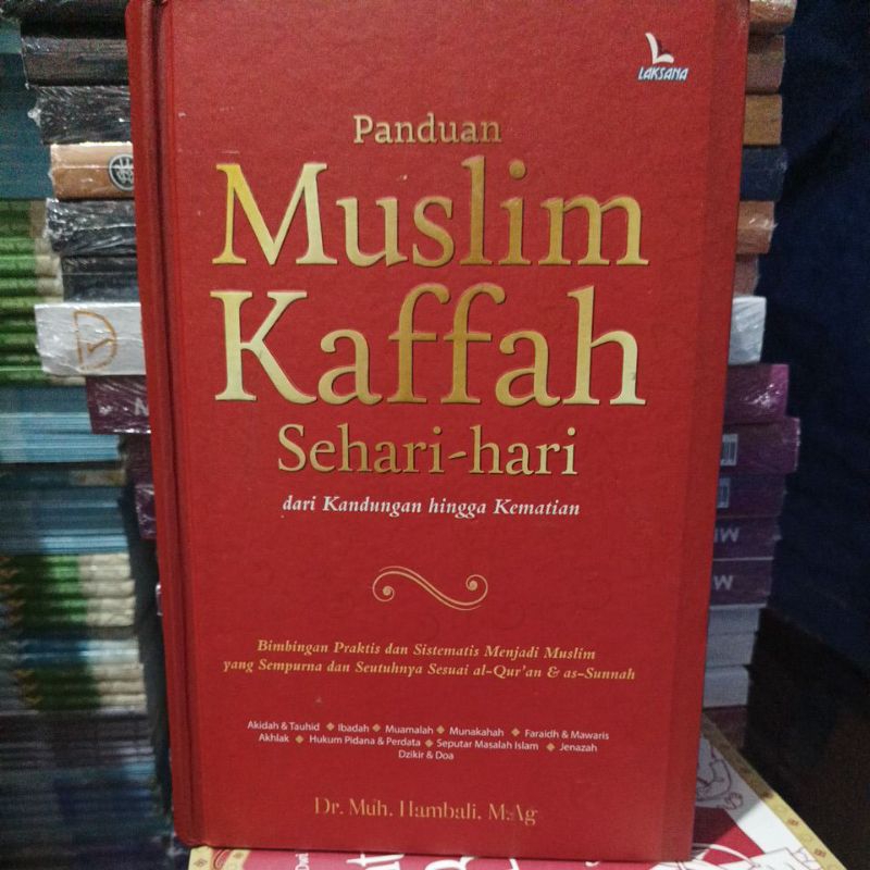 Jual buku islami panduan muslim Kaffah original | Shopee Indonesia