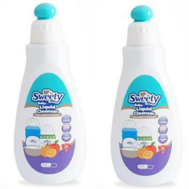 Jual SWEETY BABY LIQUID CLEANSER Pencuci Botol Susu 200 ml | Shopee ...