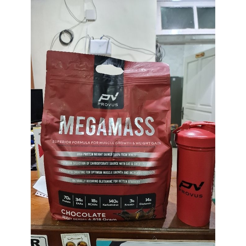 Jual Megamass mega mass gainer bukan ans nmass serious king mass susu ...