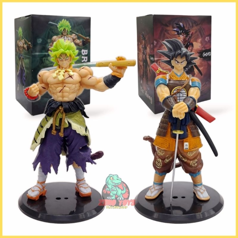 Jual Action Figure Anime Dragon Ball Super Samurai Broly Son Goku ...