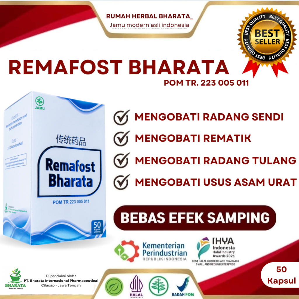 Jual Remafost Bharata - Obat Penyakit Sendi dan Tulang Paling Efektif ...