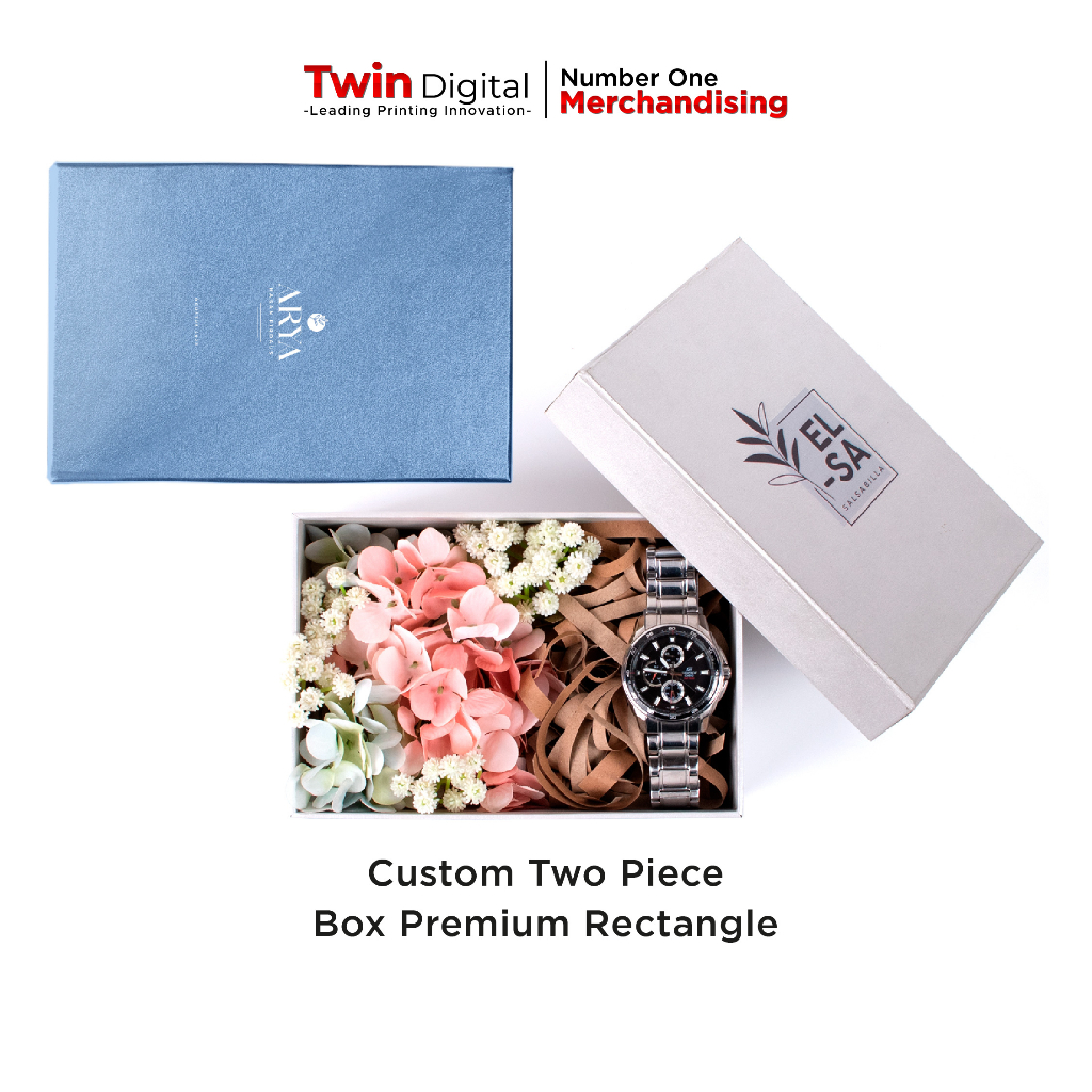 Jual Twindigital Custom Two Piece Box Premium Rectangle Anniversary Wedding Gift - Kotak Wisuda ...