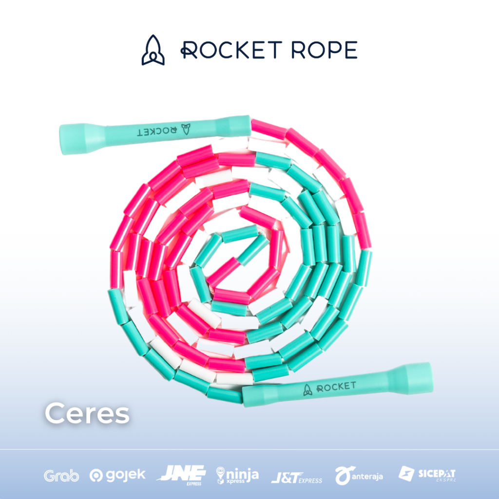 Jual [ROCKET ROPE] CERES 4 Colors Beaded Jump Rope Milky Way Series ...