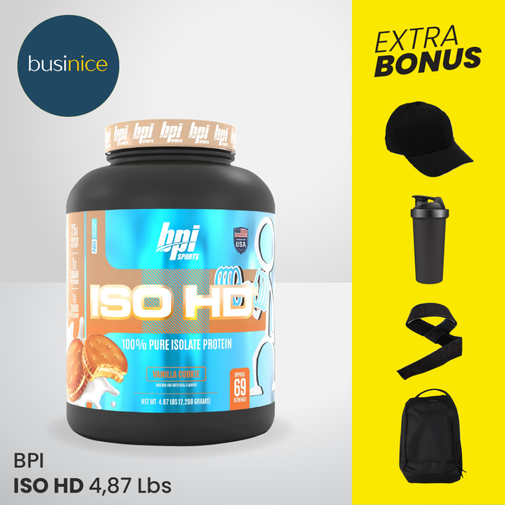Jual BPI Sports Iso HD 5 Lbs Whey Protein Isolate Hydrolized | Shopee ...