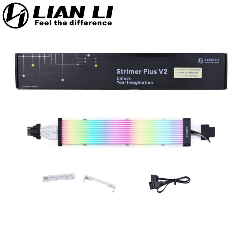 Jual LIAN LI Strimer Plus V2 ARGB 12VHPWR 12 light PW16-12PV2 Cable RTX ...