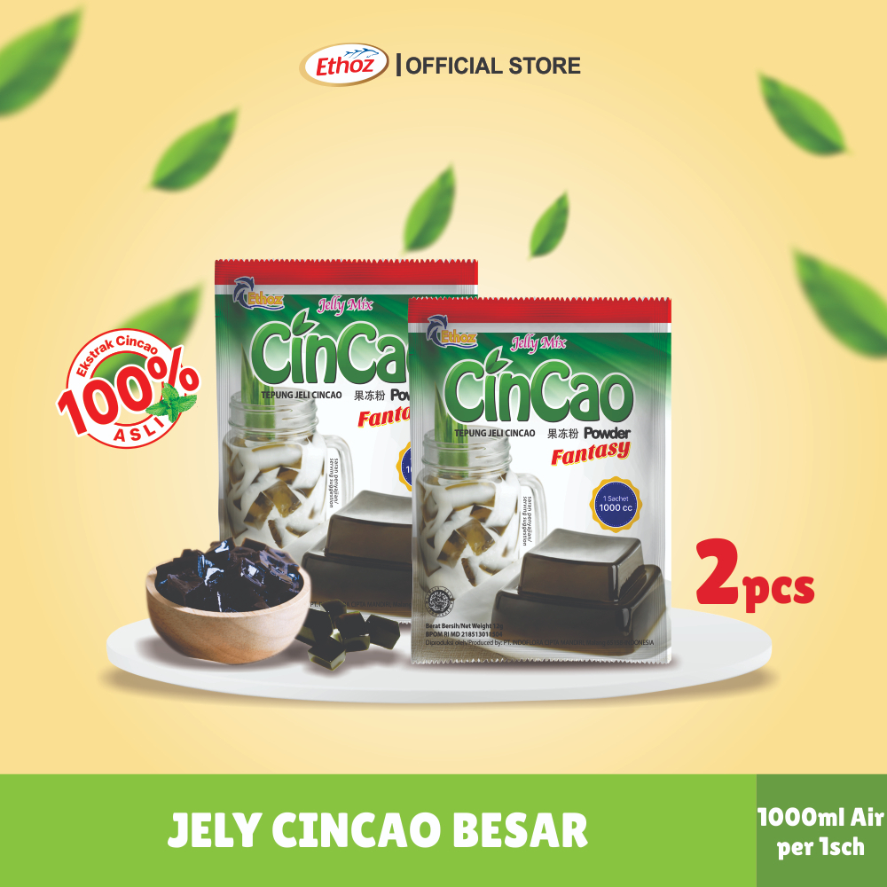 Jual Ethoz Cincau Powder / Jelly Cincau Bubuk 2 pcs | Shopee Indonesia